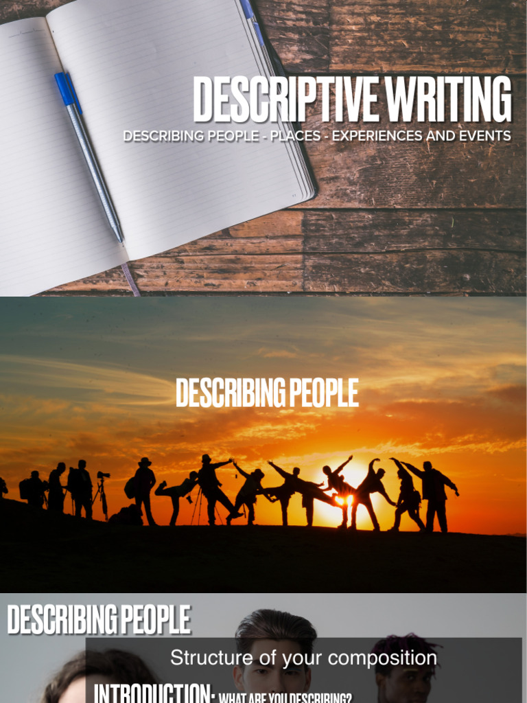 Descriptive Writing Slides | PDF