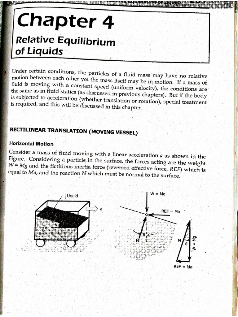 Relative Equilibrium | PDF