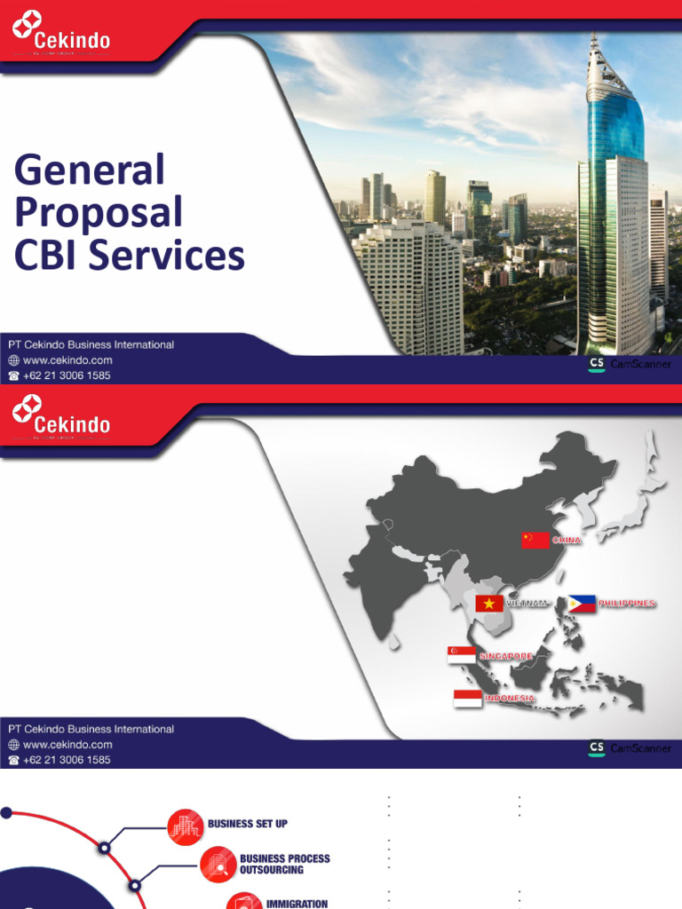 Cbi - General Business Proposal - Final Vers PDF | PDF