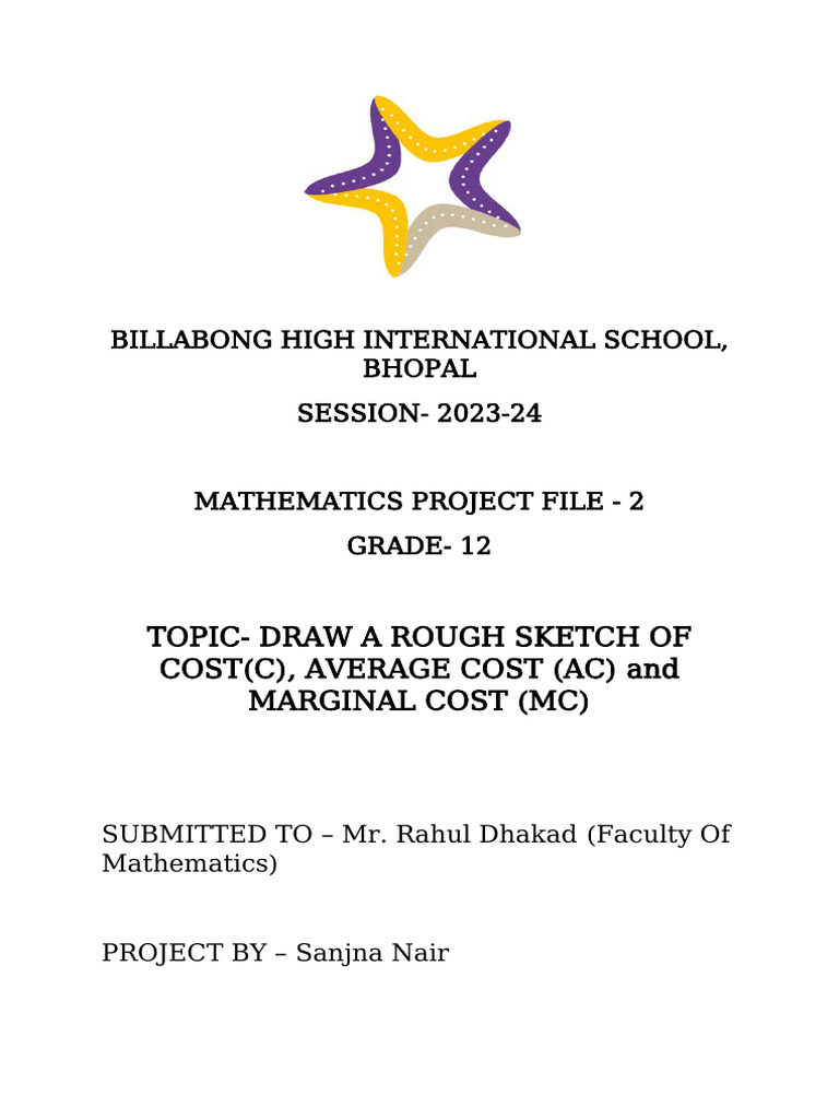 Mathematics Project 2 | PDF
