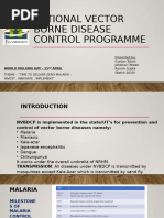 NATIONAL MALARIA CONTROL PROGRAMME | PDF | Malaria | Insects And Humans