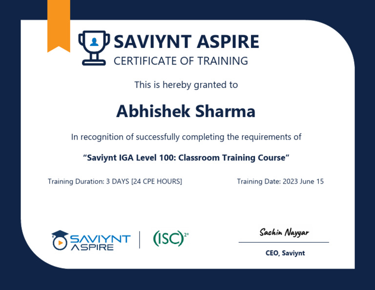 Saviynt Aspire | PDF