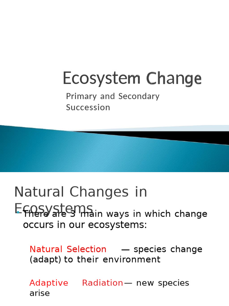 NATURAL CHANGES ppt | PDF