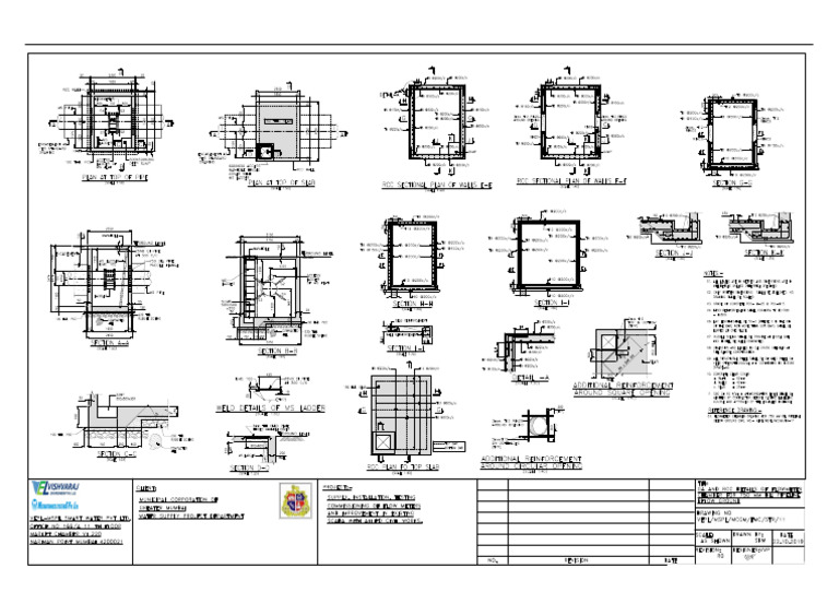 Details of Flow Meter Chamber For 750 MM Dia Pipe | PDF