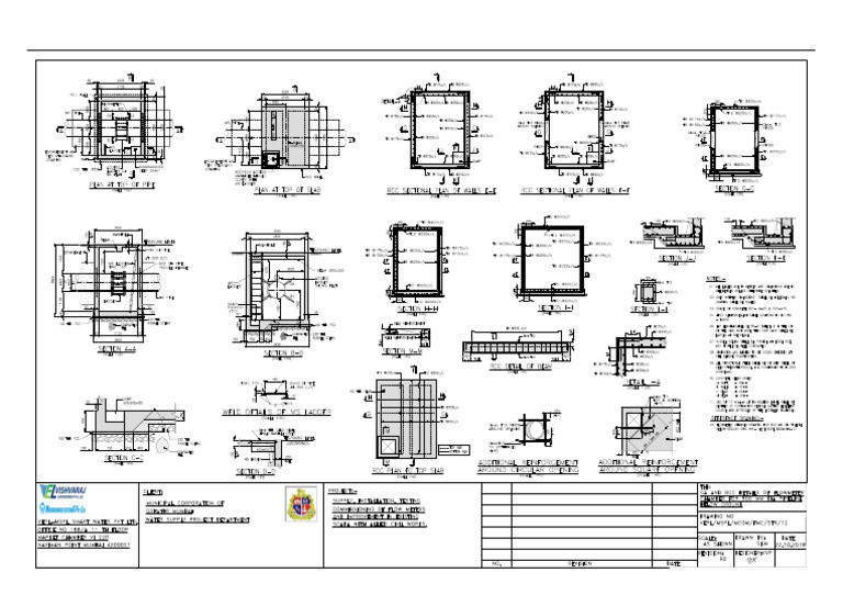 DETAILS OF FLOW METER CHAMBER FOR 900 MM DIA PIPE | PDF