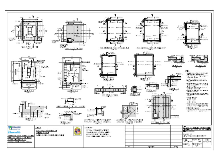 Details of Flow Meter Chamber For 1200 MM Dia Pipe | PDF