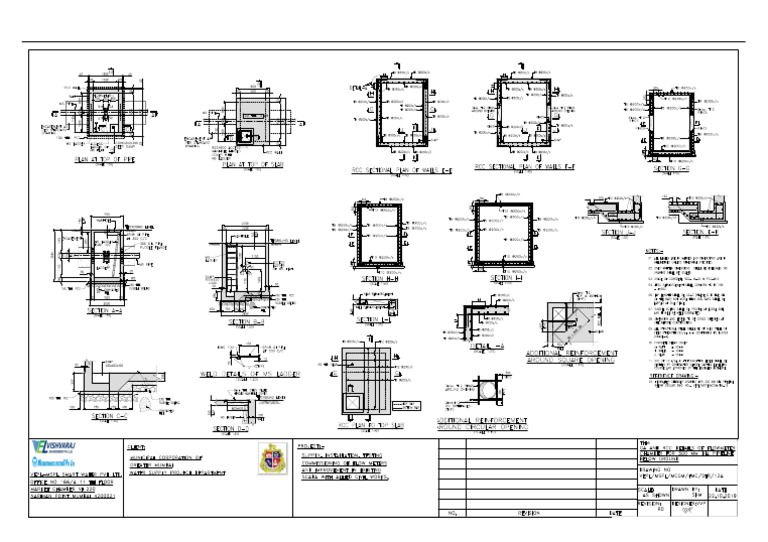 Details of Flow Meter Chamber For 300 MM Dia Pipe | PDF