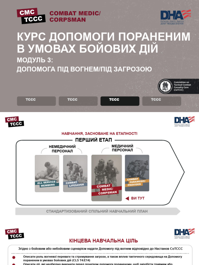 Module 3 Care Under Fire Threat Ua | PDF