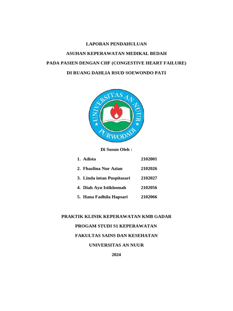 LP CHF Seminar Dahlia | PDF