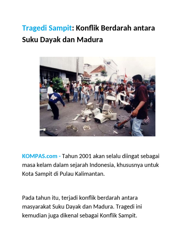 Tragedi Sampit-WPS Office | PDF