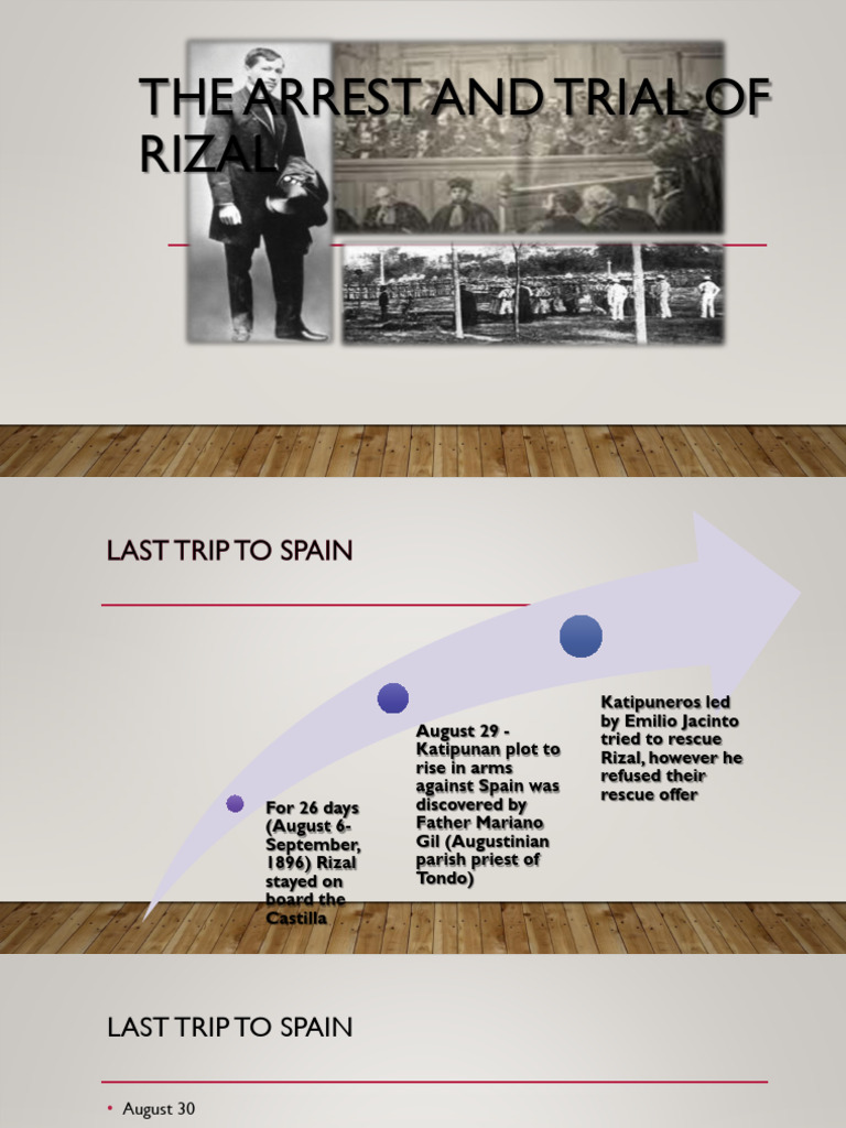 Arrest and Trial of Rizal Hand Outs | PDF