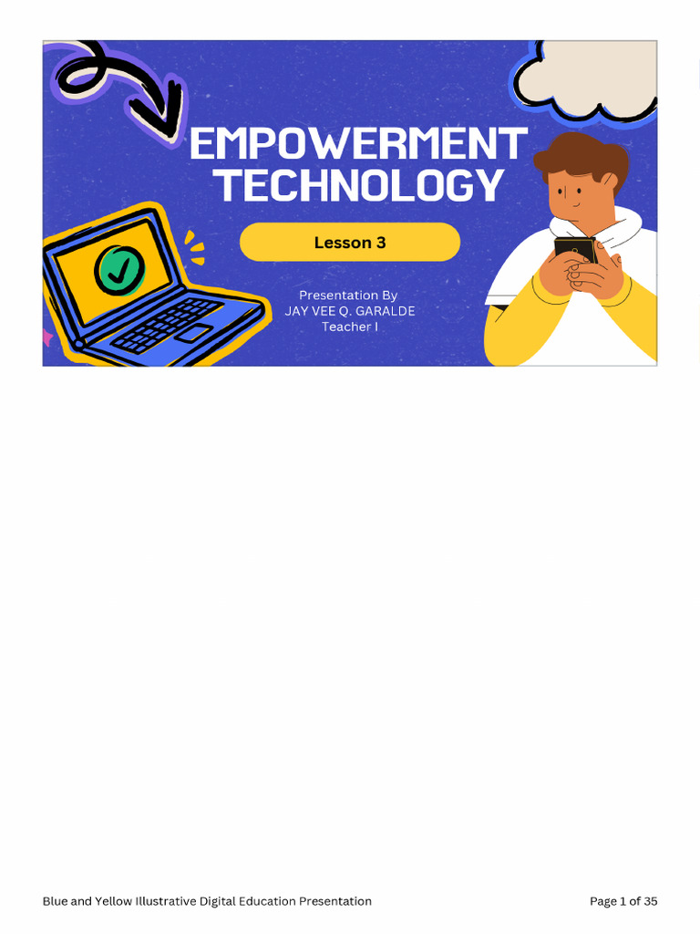 Empo Tech Lesson 3 | PDF