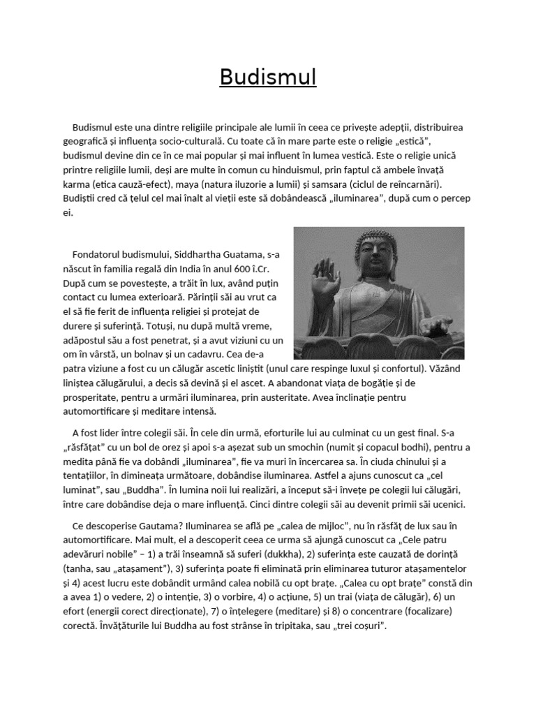 Budismul | PDF