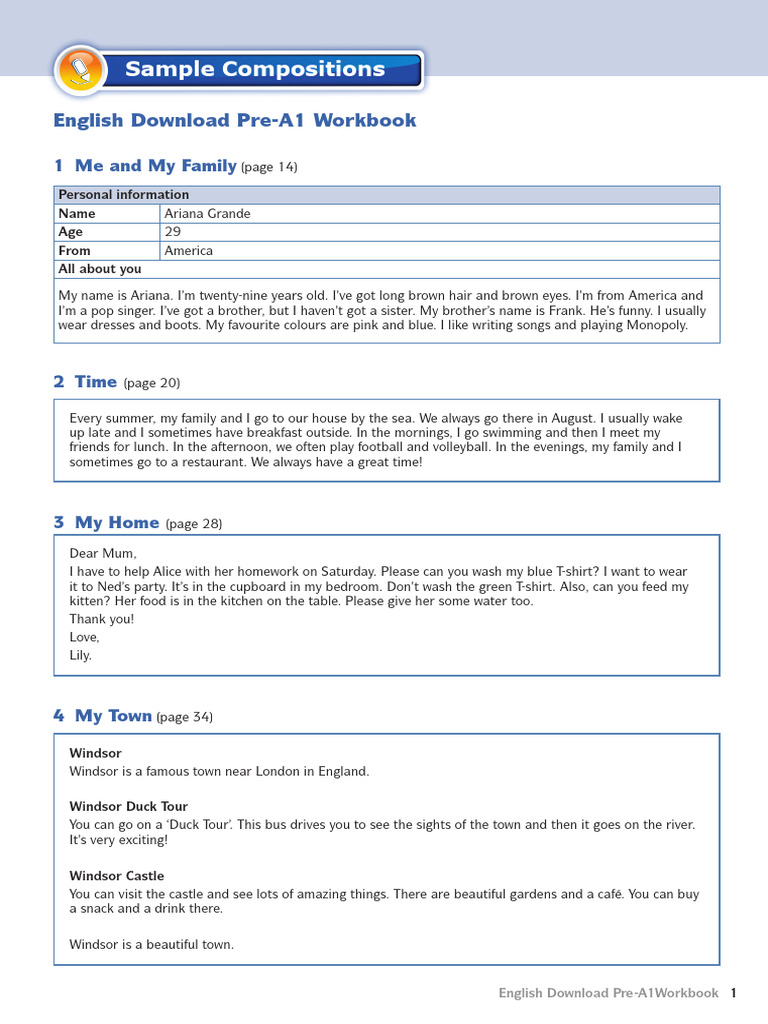 WB Pre-A1 ModelComp | PDF