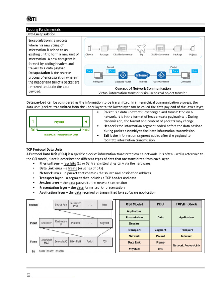 05 Handout 1 | PDF | Router (Computing) | Science & Mathematics