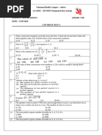 Class 3 Math Olympiad Practice Questions | PDF | Numbers | Teaching ...