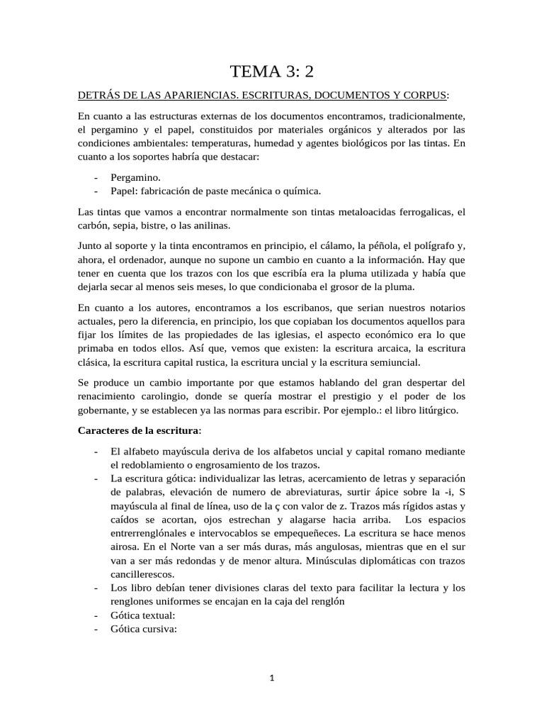 TEMA 3 (2) Historia de La Lengua | PDF