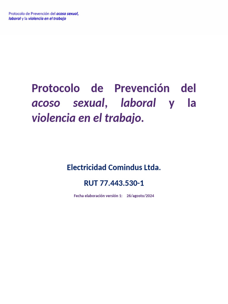 Modelo de Protocolo | PDF