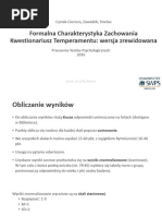 Postawy Rodzicielskie - M. Ziemska 1 | PDF