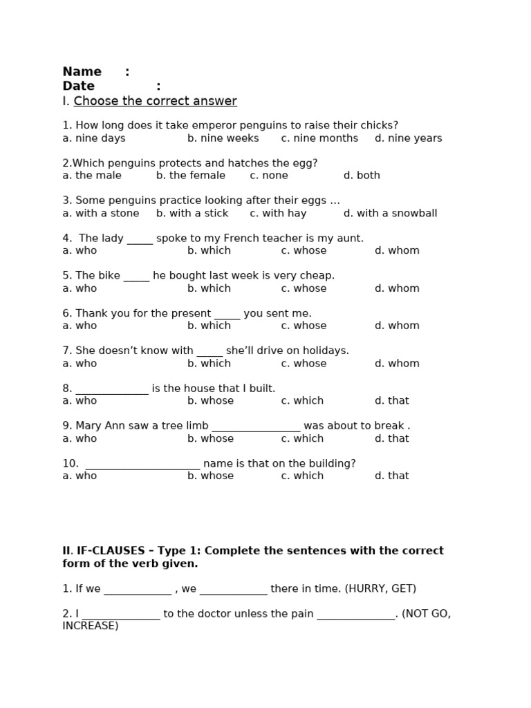 Preparation PTS (Part 1) | PDF