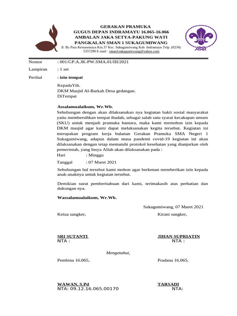 Surat Izin Sku | PDF