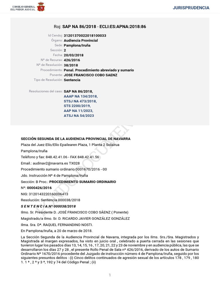 1 Sap Na 86 2018 | PDF