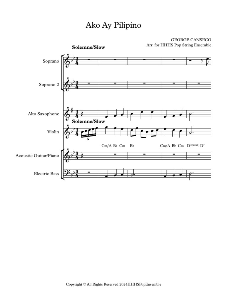 Ako Ay Pilipino | PDF