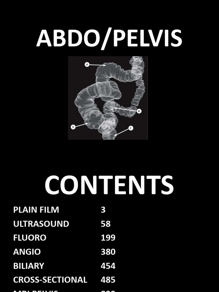 Abdo Pelvis | PDF