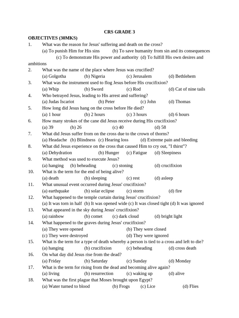 2023-20243RD Term CRS | PDF