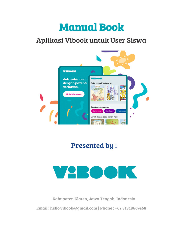 Manual Book Vibook Untuk Siswa (1) - Compressed | PDF