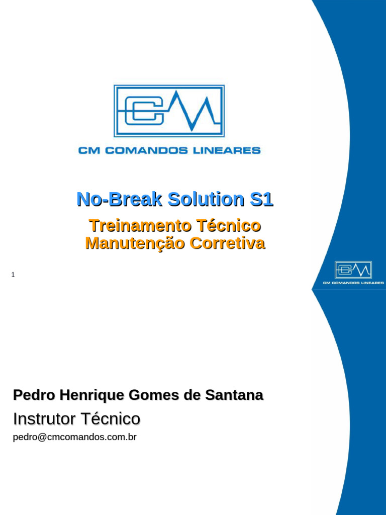 No-Break Solution S1 Technical Guide | PDF