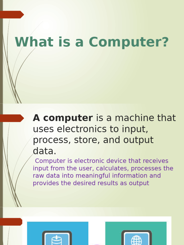What is a Computer | PDF