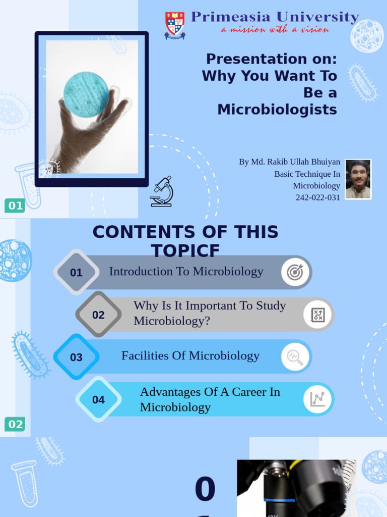 Aspiring Microbiologists Guide | PDF | Microbiology | Microorganism