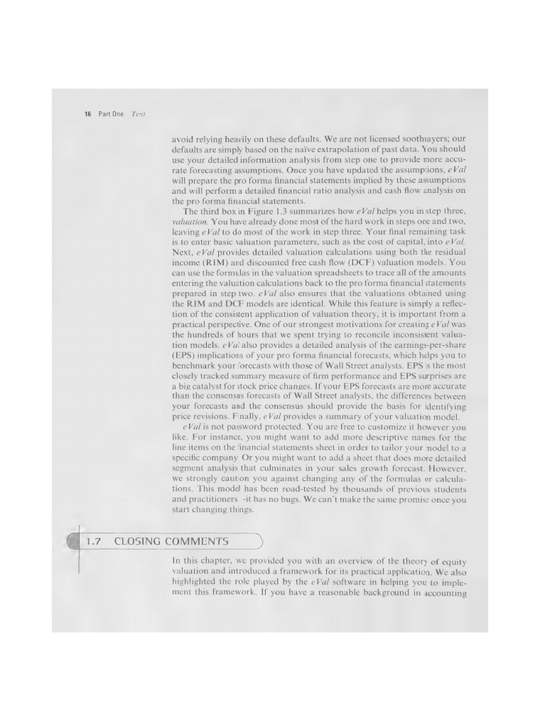 Equity val pref | PDF