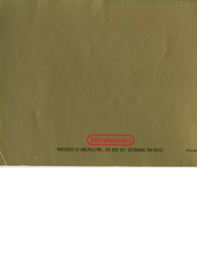 Manual Nintendo The Legend of Zelda (NES) (24 Páginas) | PDF
