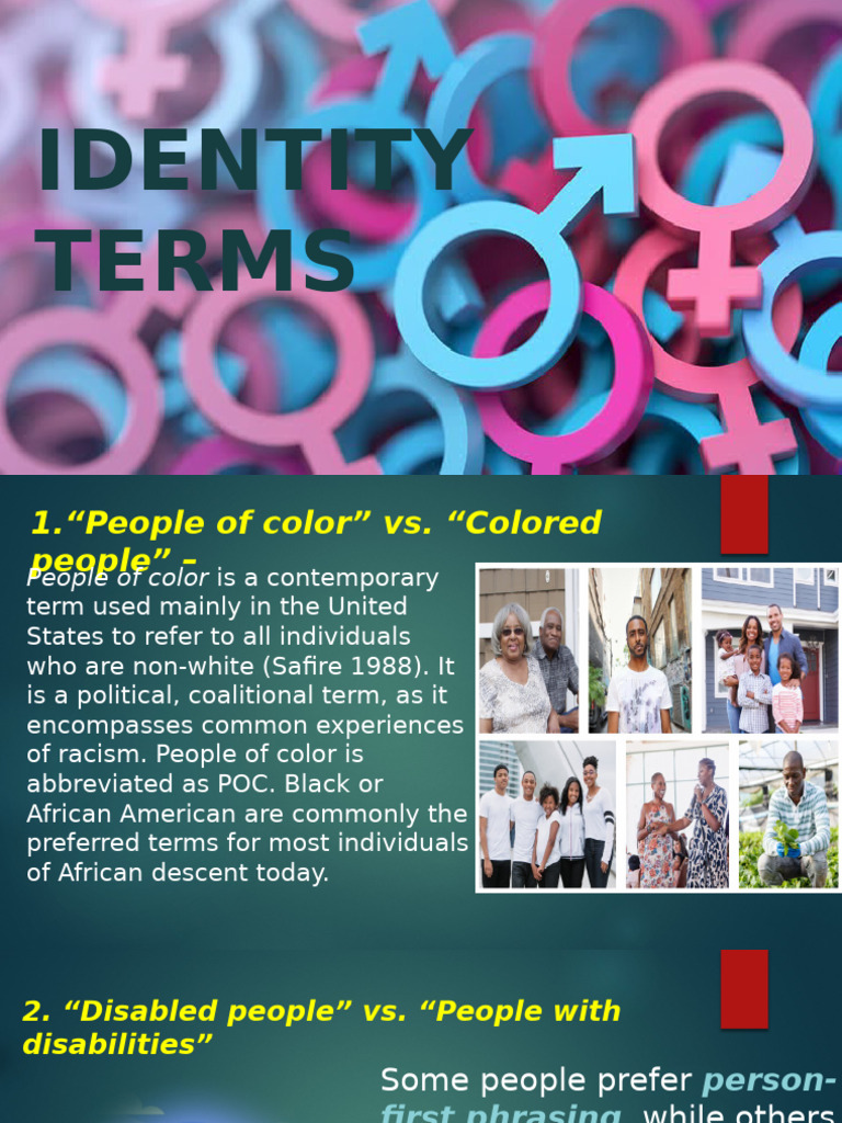 Gender and Society Gender Identity Terms | PDF | LGBTQIA+ Studies ...