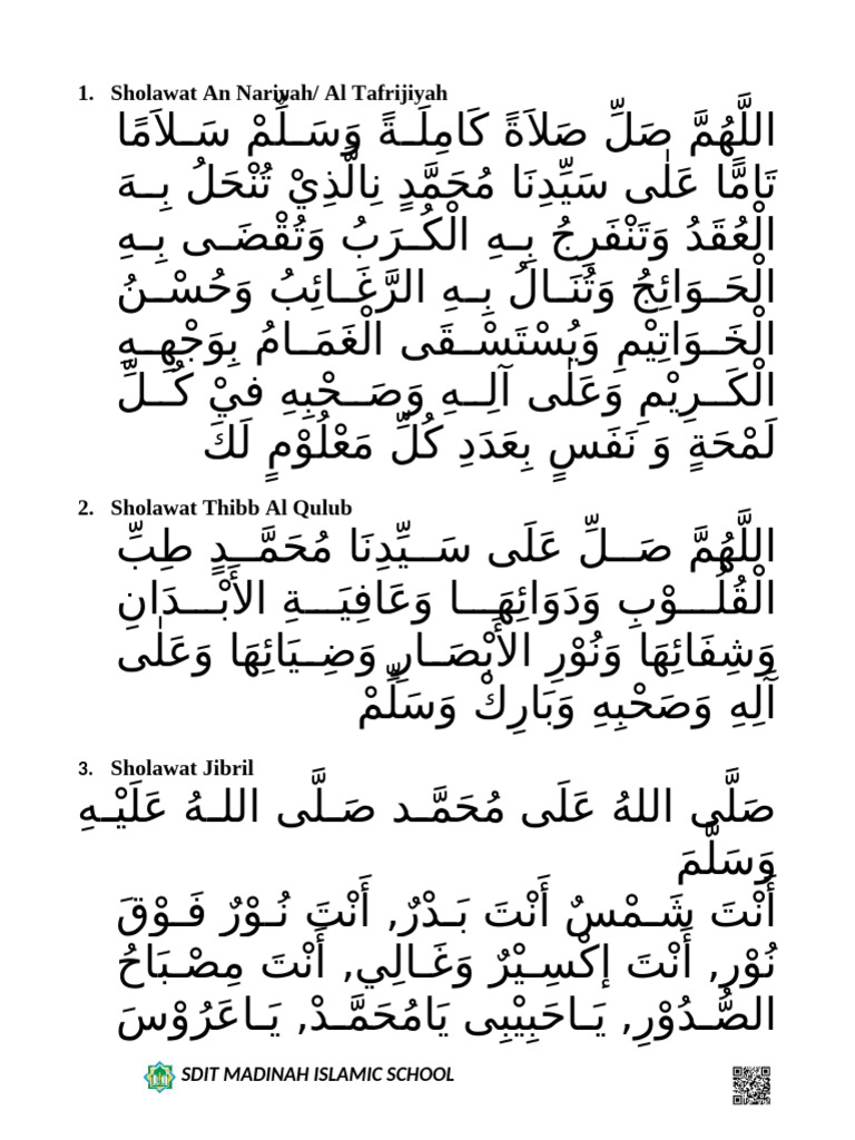 Kumpulan Sholawat | PDF