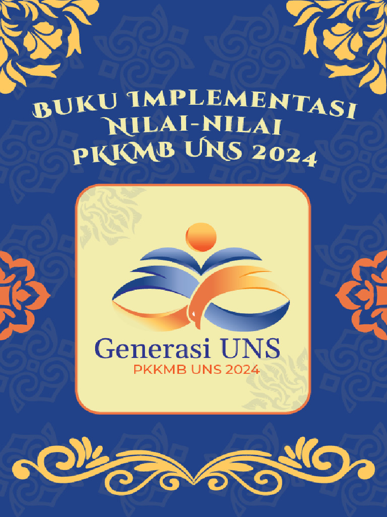 Buku Implementasi Nilai-Nilai PKKMB Uns 2024 | PDF