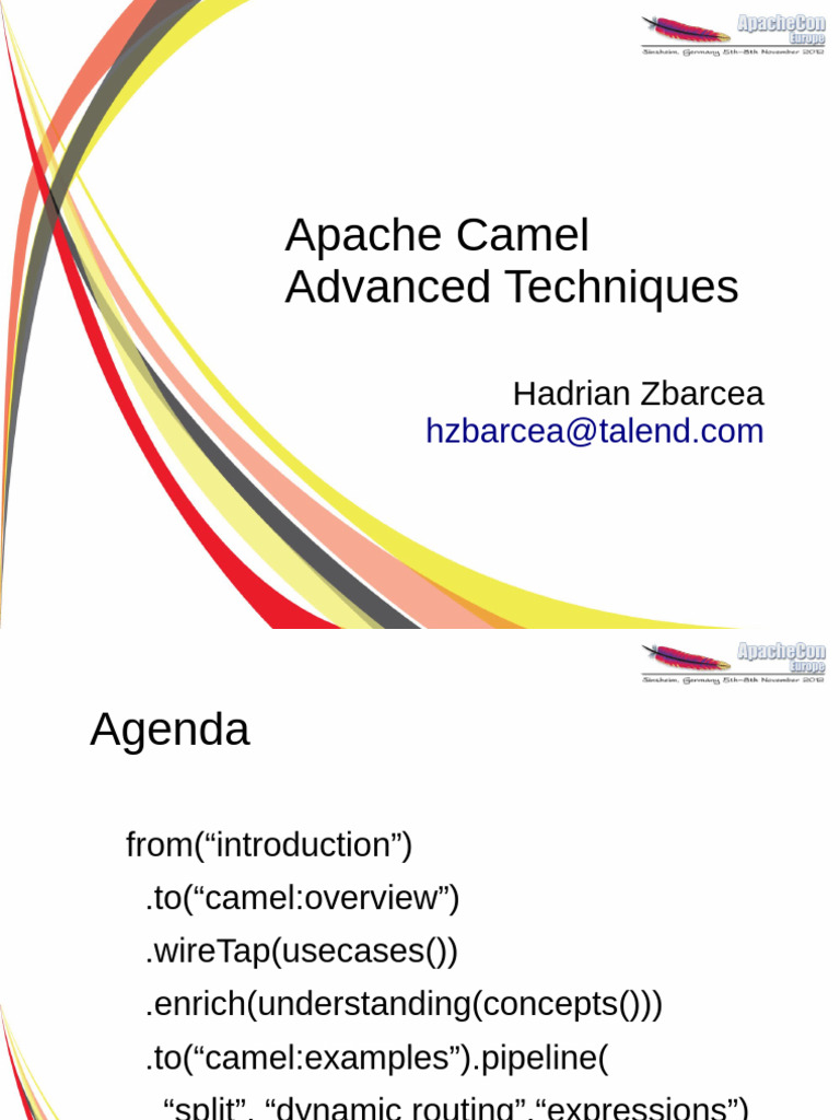 Aceu Apache Camel - Advanced Techniques | PDF
