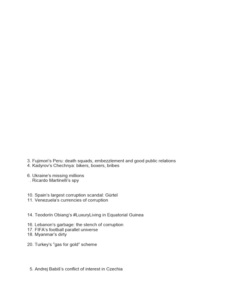 Anti Corruption Exam Material | PDF