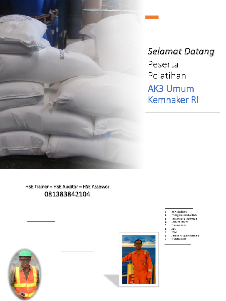 02 Dasar-Dasar K3 Basic Safety | PDF