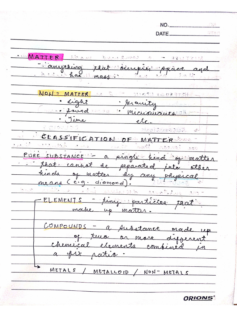 Gen. Chem 1 Quarter 1 Lecture | PDF