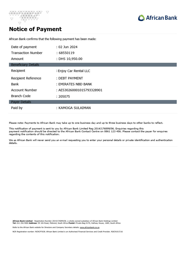 African Bank | PDF