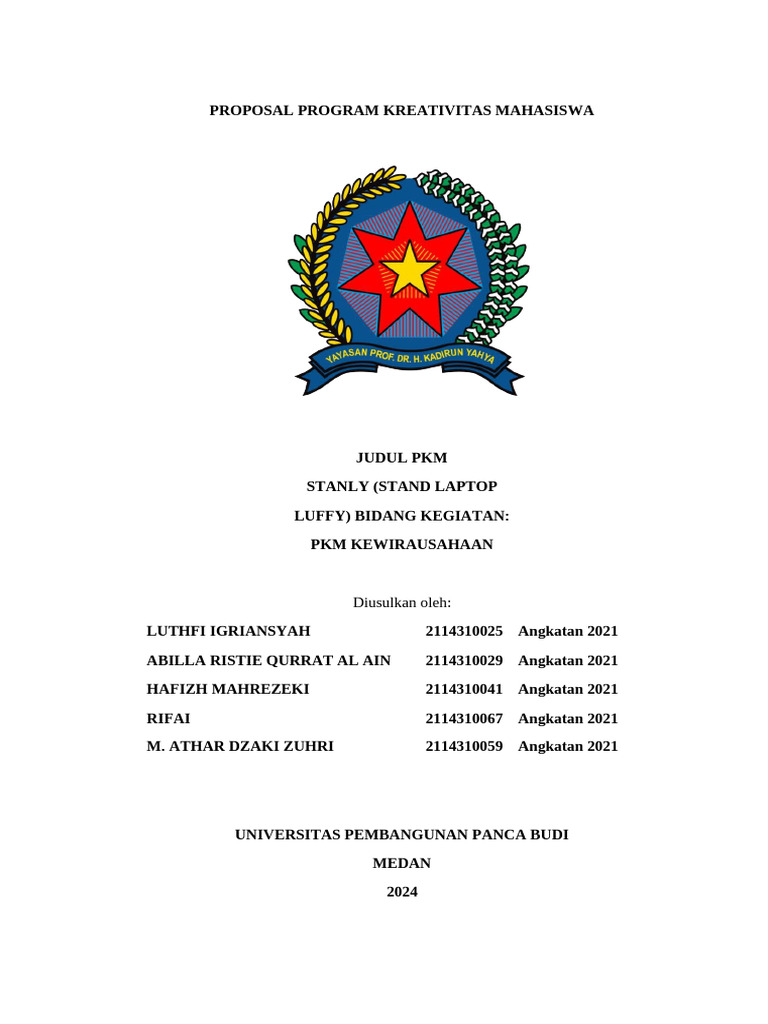 PKM-K Stand Laptop Luffy | PDF