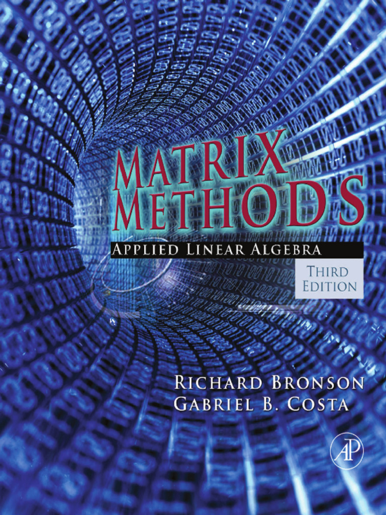 Matrix Methods Applied Linear Algebra | PDF