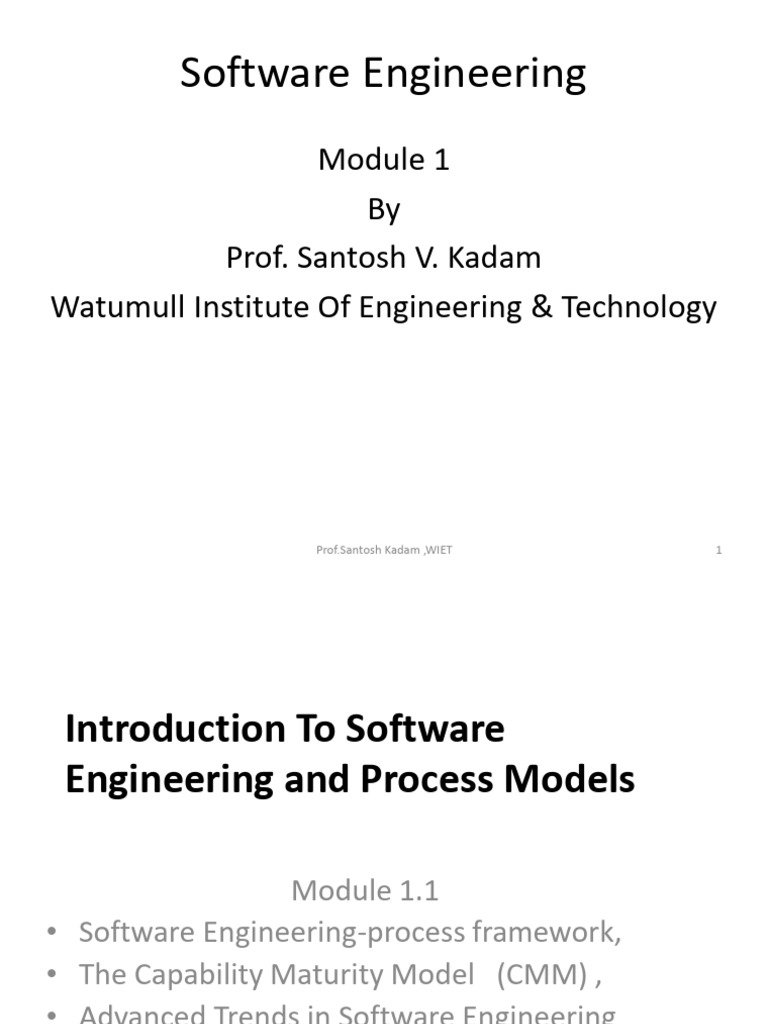 Module 1.1 | PDF