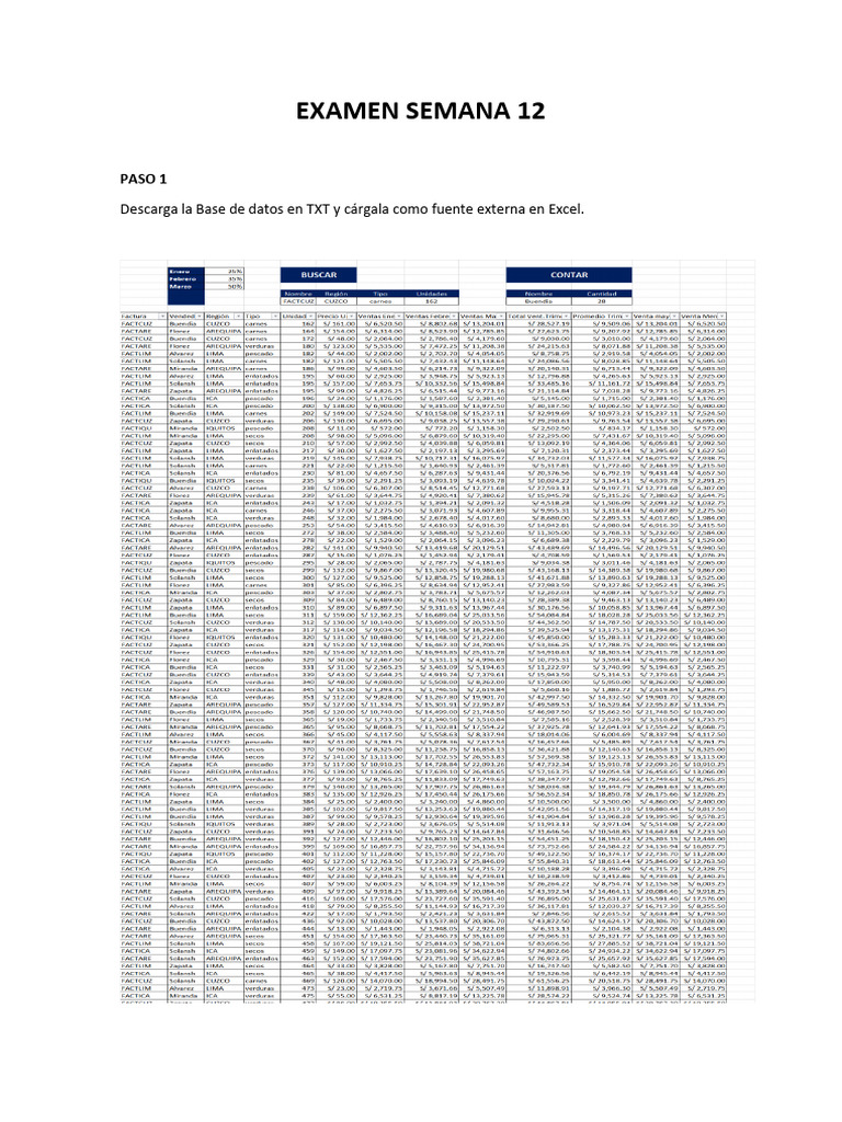 Examen Semana 12 | PDF