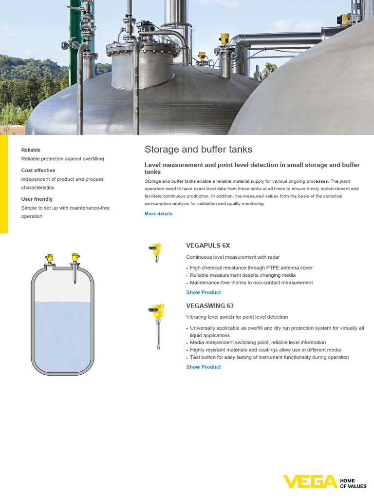 Storage and Buffer Tanks | PDF