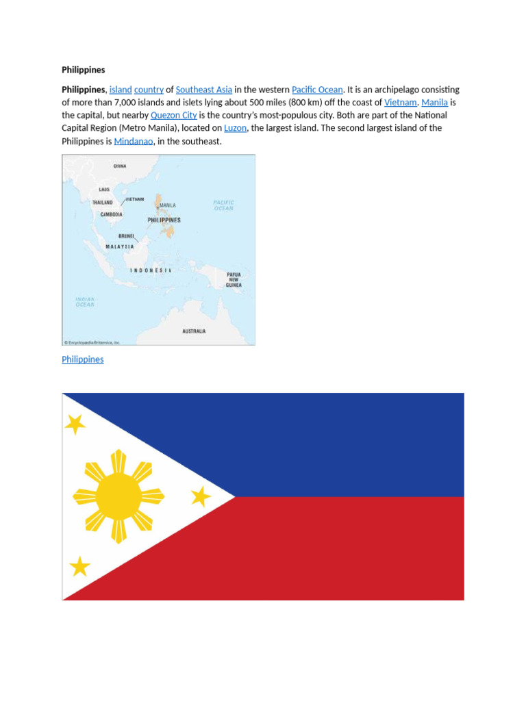 Philippines About | PDF