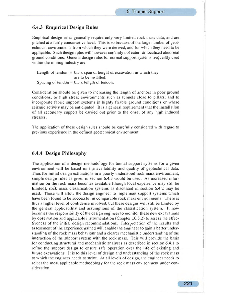 A Handbook On Rock Engineering Practice For Tabular Hardrock Mines ...